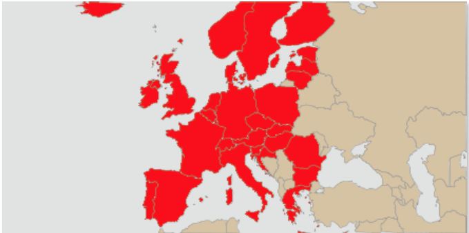 Zone SEPA: vue d'ensemble, dates clés
